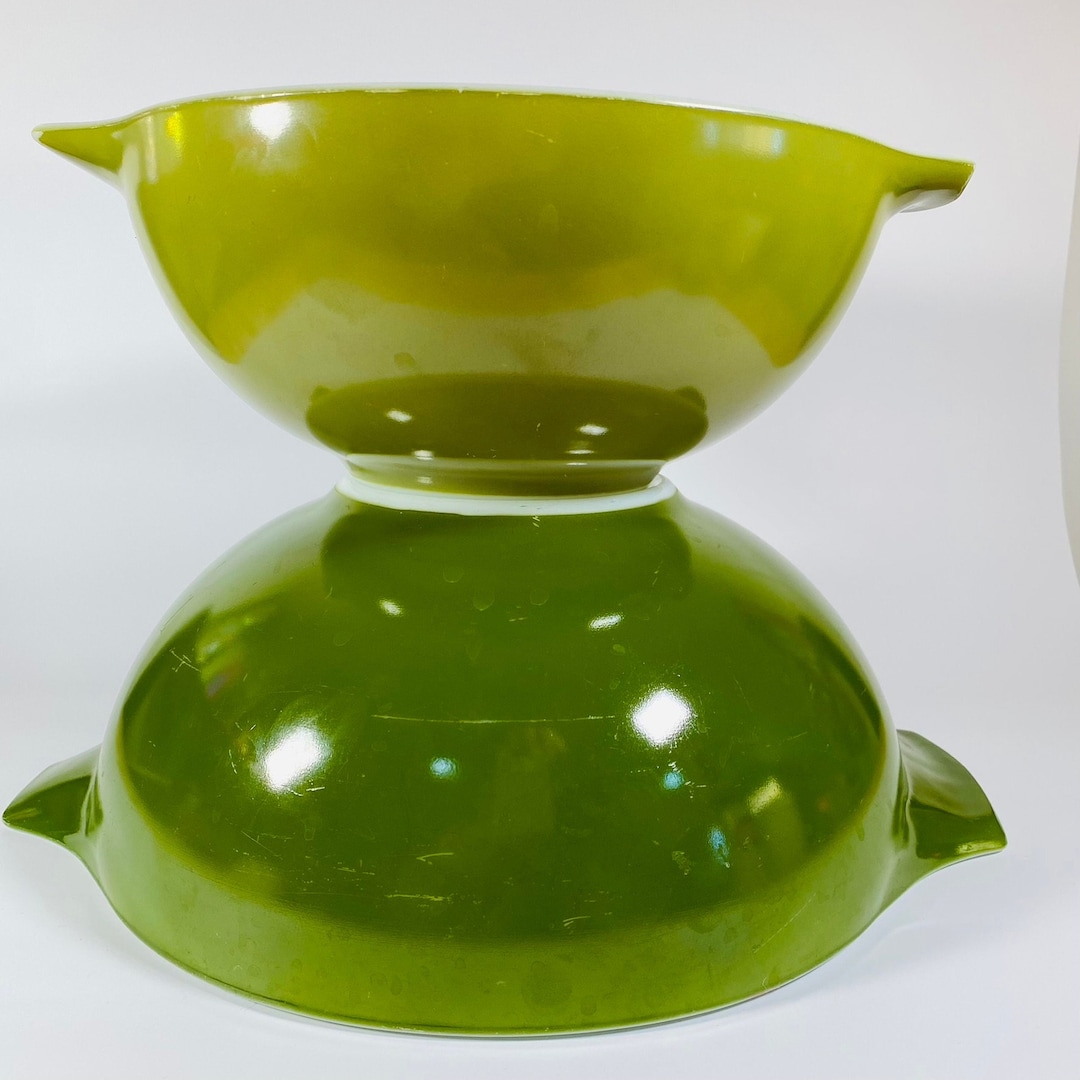 Pyrex Ea Sold Separately Pyrex Green Verde 444 4 Qt & Pyrex Green ...