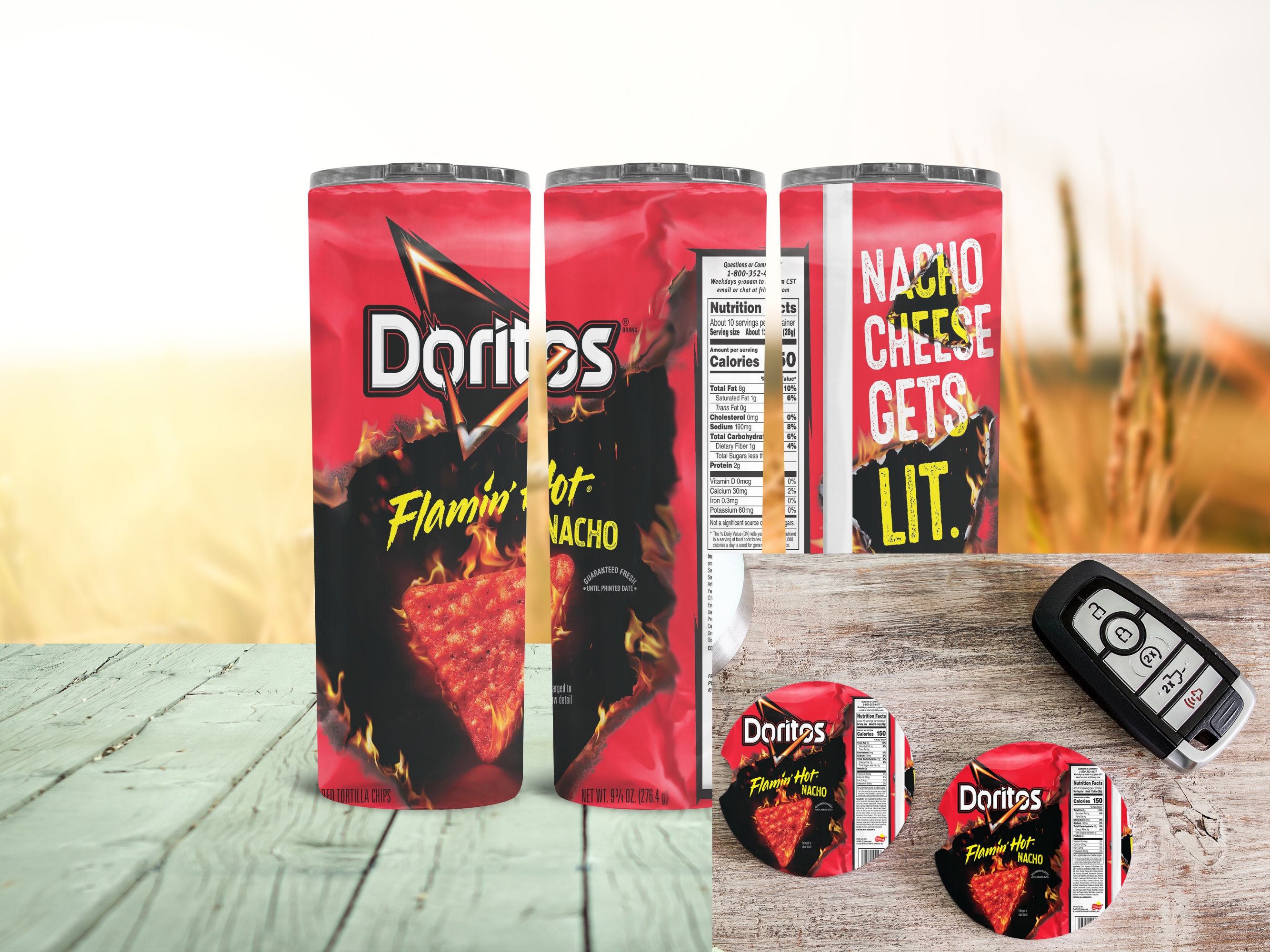 Doritos Flamin Hot Tumbler Doritos Lover Gift Flamin Hot - Etsy