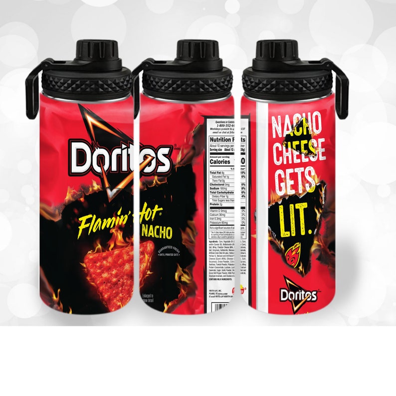 Doritos Flamin Hot Tumbler Doritos Lover Gift Flamin Hot Doritos ...