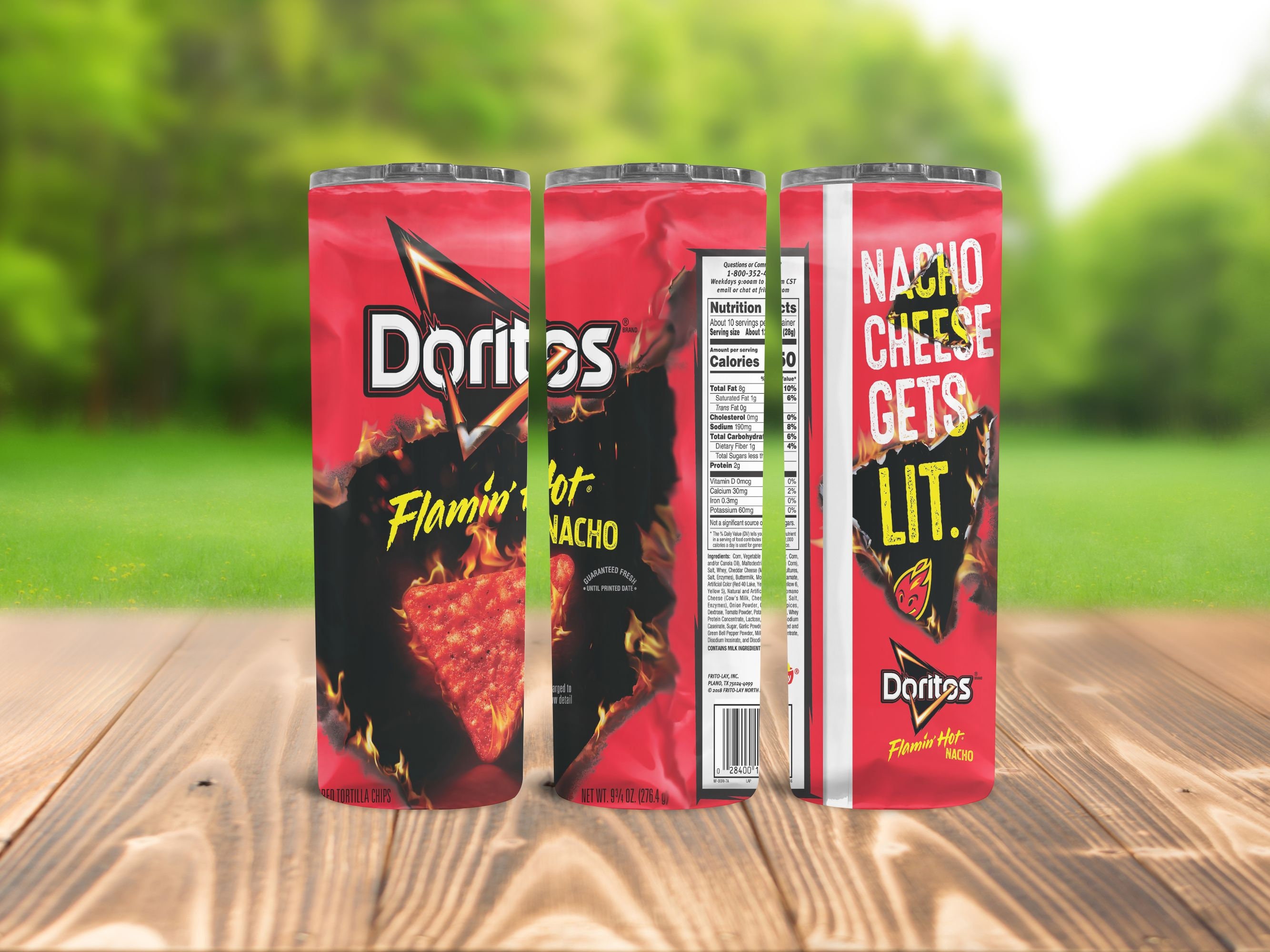 Doritos Flamin Hot Tumbler Doritos Lover Gift Flamin Hot Doritos ...