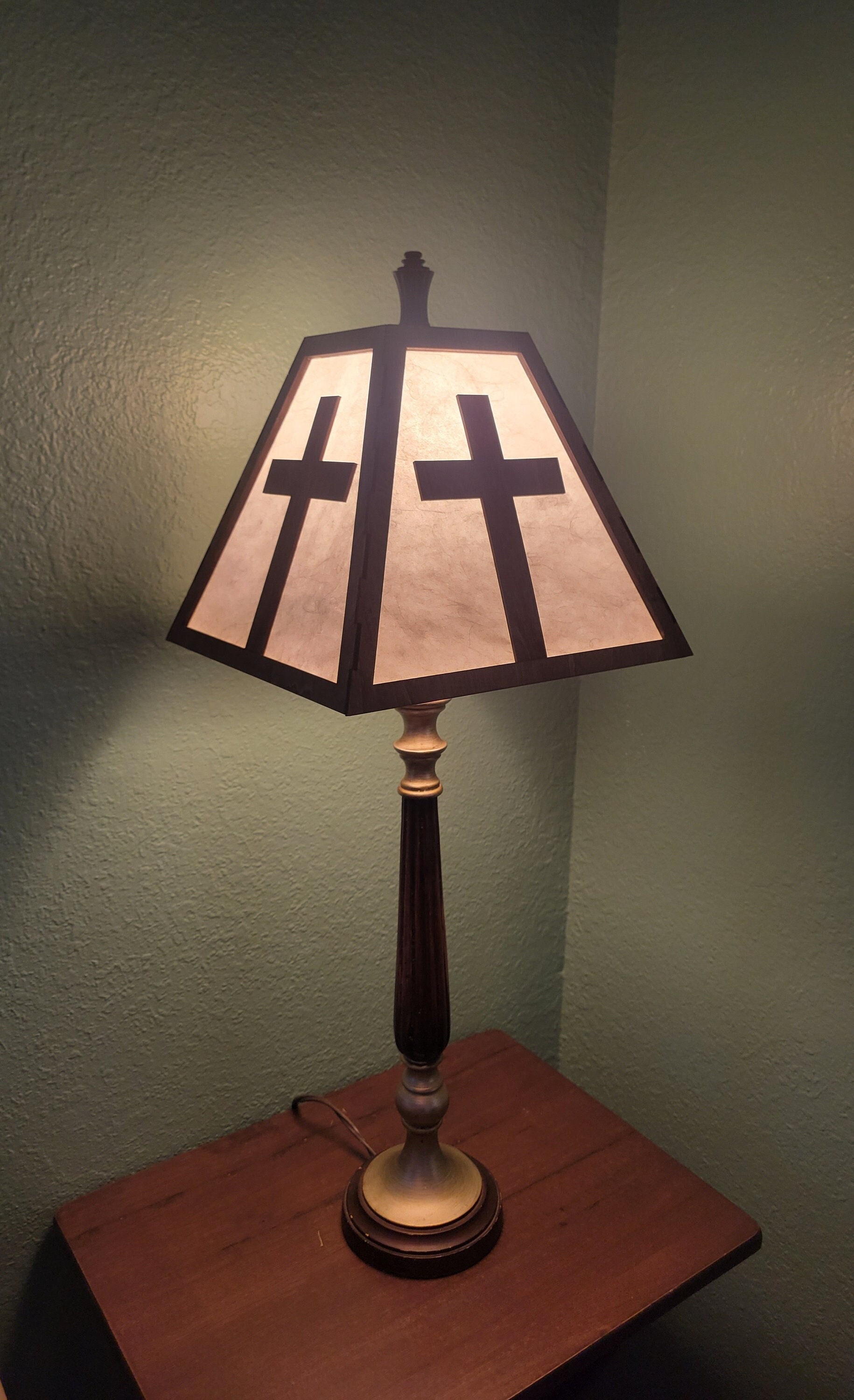 Cross Lamp Shade Svg - Etsy