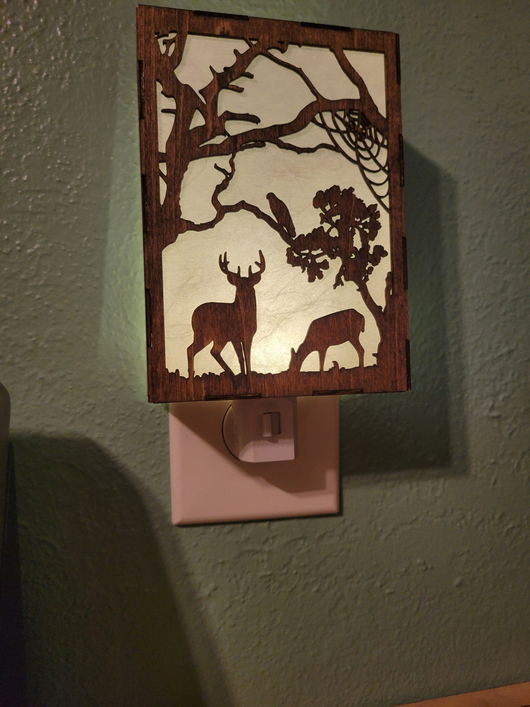 Deer Night Light - Laser Engraver Svg - Etsy