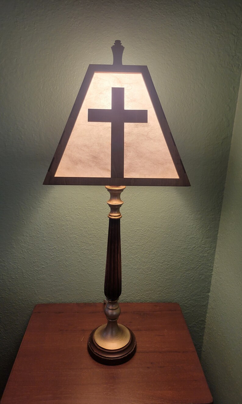 Cross Lamp Shade Svg - Etsy
