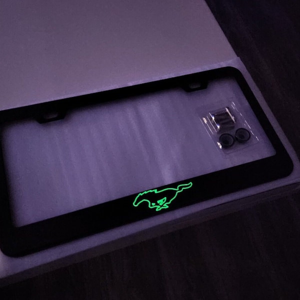 Mach E Mustang License Plate Frame - Etsy