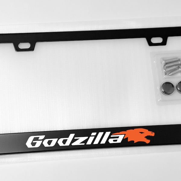 Godzilla License Plate - Etsy