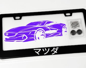 Hella Slow License Plate Frame Chrome - Etsy