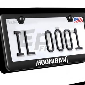 Hoonigan License Plate Frame - Etsy