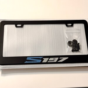 S197 Ford Mustang GT Reflective Blue/ White Logo Premium Black - Etsy