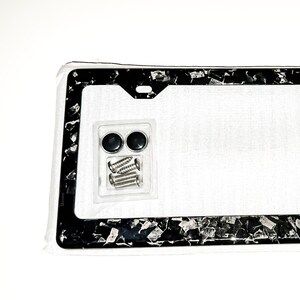 The Ultimate True Forged Carbon Fiber License Plate Frame Luxury ...