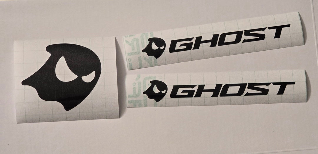 3pc Ghost Racing Car Vinyl Sticker Decal Matte Black - Etsy