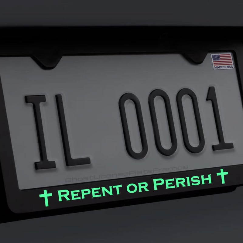 Bible License Plate - Etsy