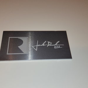 Signature Series Roush Mustang / Truck Plaque Emblem Badge for Interior ...