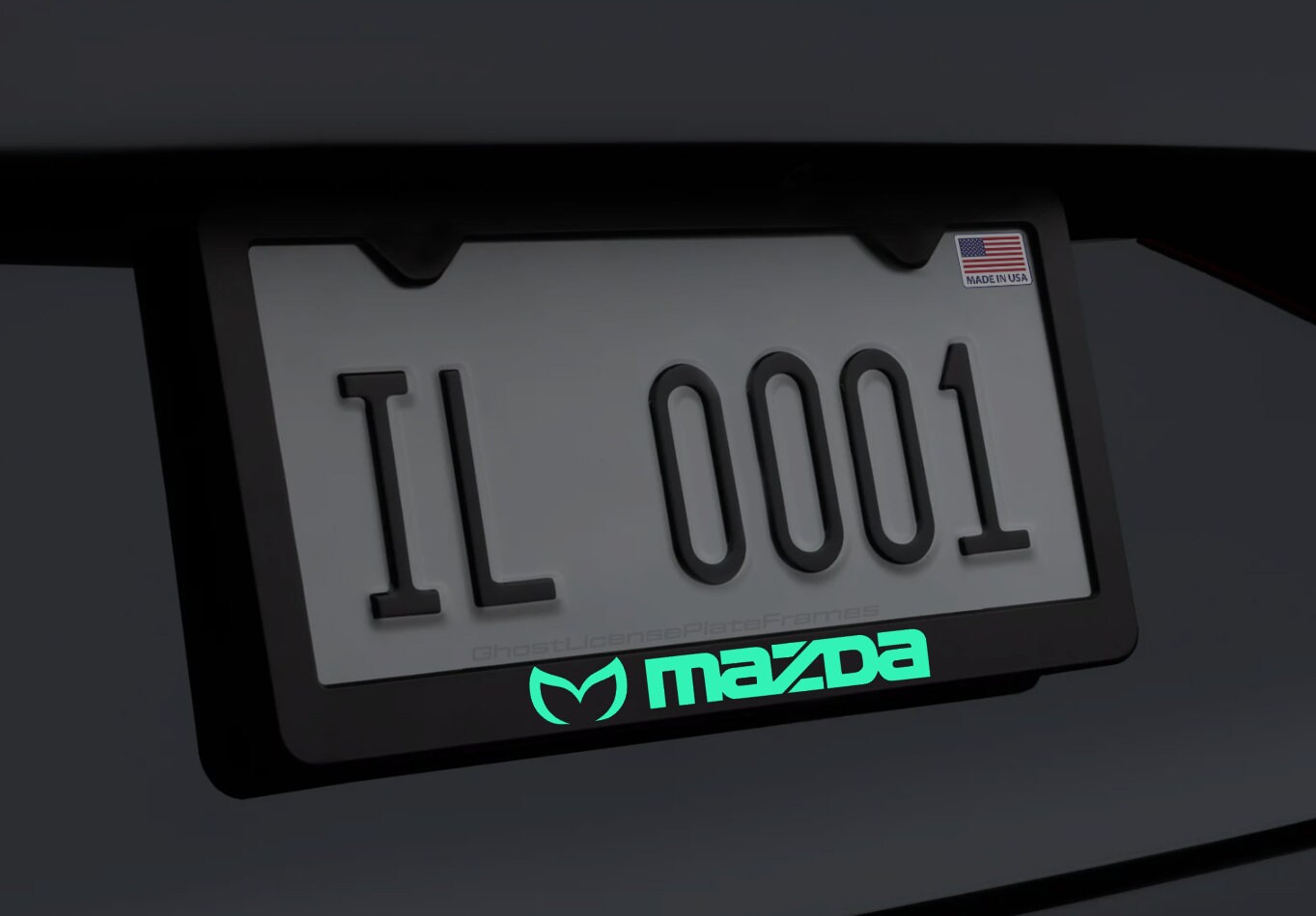 Mazda license plate frame store