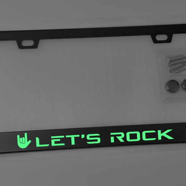 Rock Band License Plate - Etsy