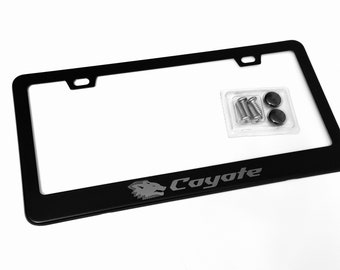 Reflective Grim Reaper License Plate Frame Cover Holder W/ - Etsy