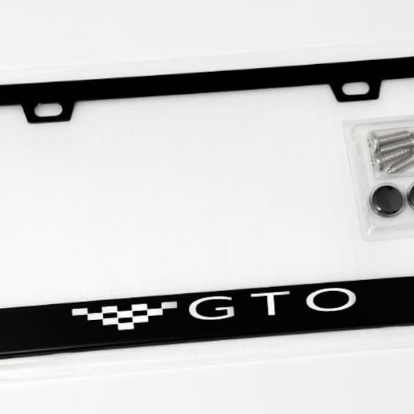 Pontiac License Plate Frame - Etsy