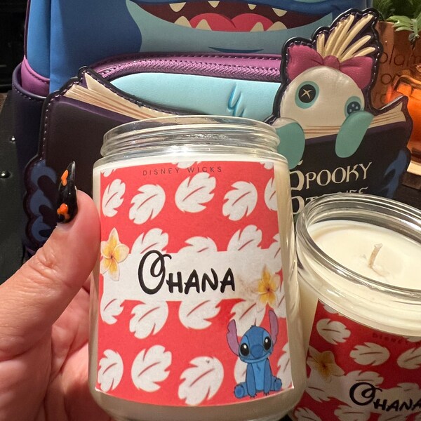 Lilo and Stitch Candle - Etsy