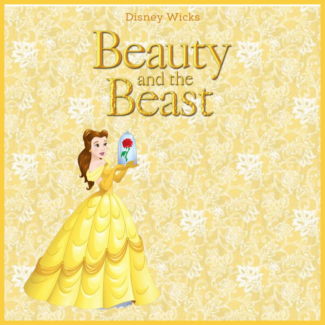Beauty and the Beast Candle, Belle Candle, Belle Gifts, Disney Gifts ...