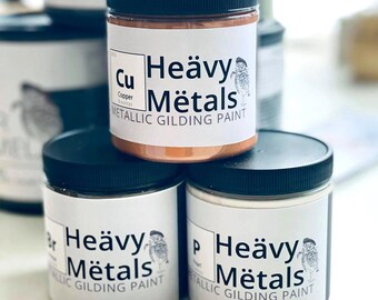 Wise Owl Heavy Metals Metallic Gilding Paint - Etsy