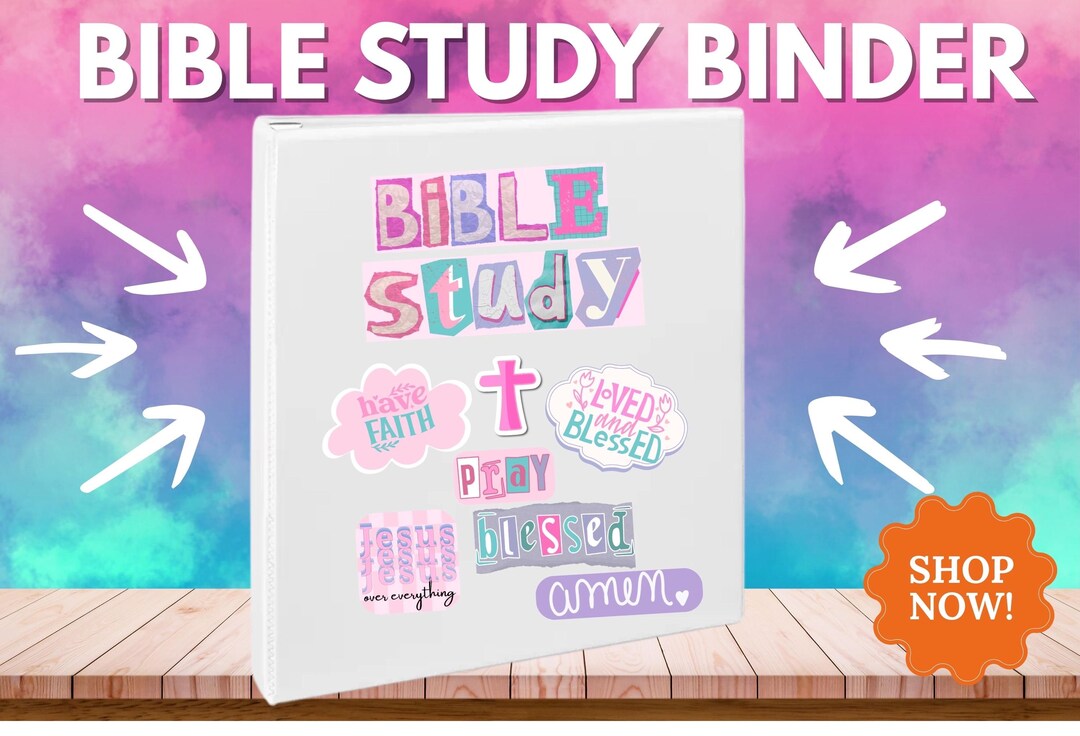 Bible Study Binder for Beginners | Bible Study, Bible Study Worksheets ...