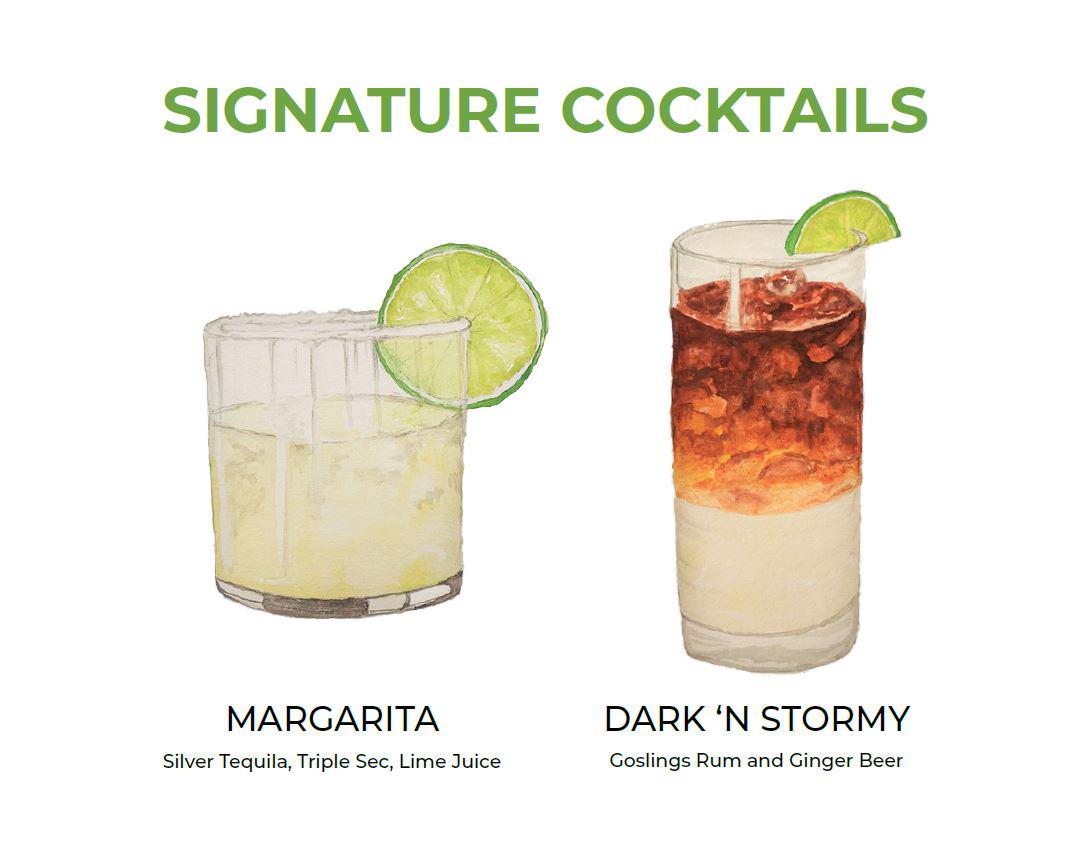 Custom Signature Cocktail Sign - Etsy Canada