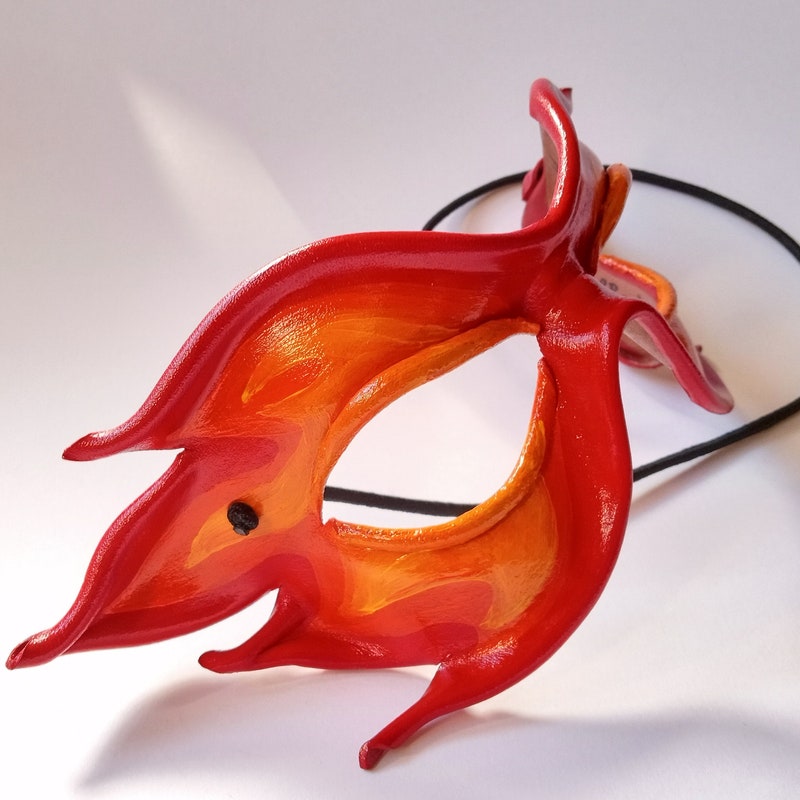 Fire Mask - Etsy