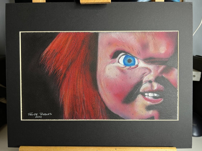 Chucky Child’s Play, Original 11x14, Classic Horror Movie Art, Framed ...