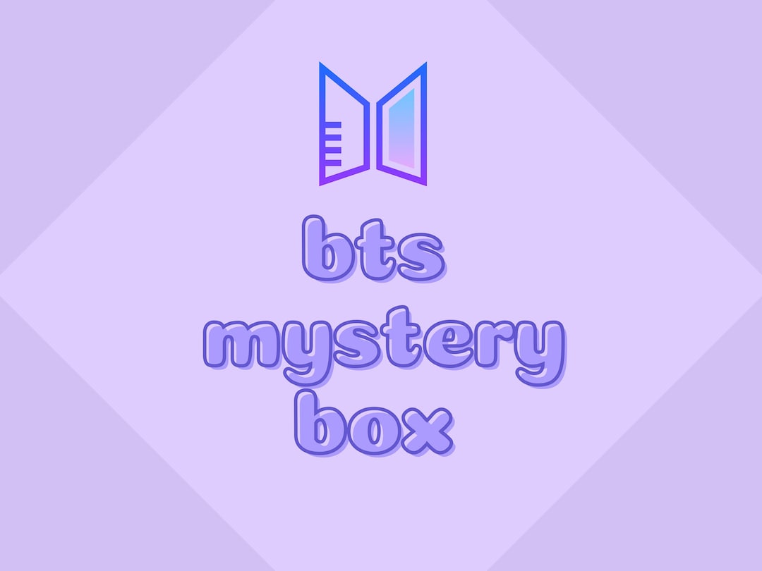 BTS Gift Mystery Box Bangtan Kpop Gift Keychains Photocards Stationary ...