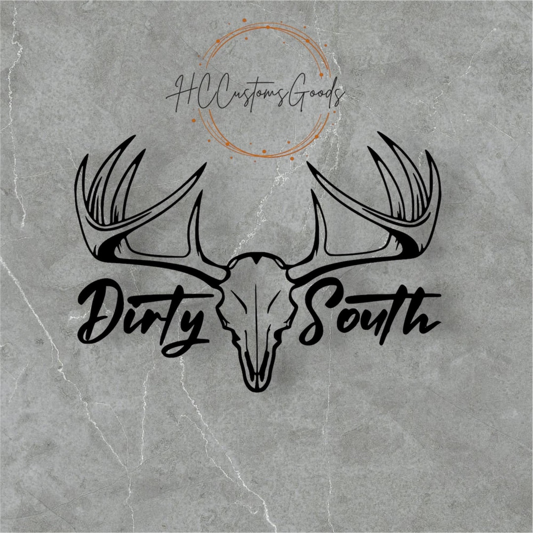 Dirty South Decal | Vinyl Decal | Truck Decal | Window Vinyl ...