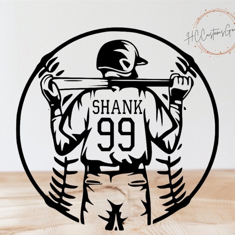 Baseball Decal - Etsy
