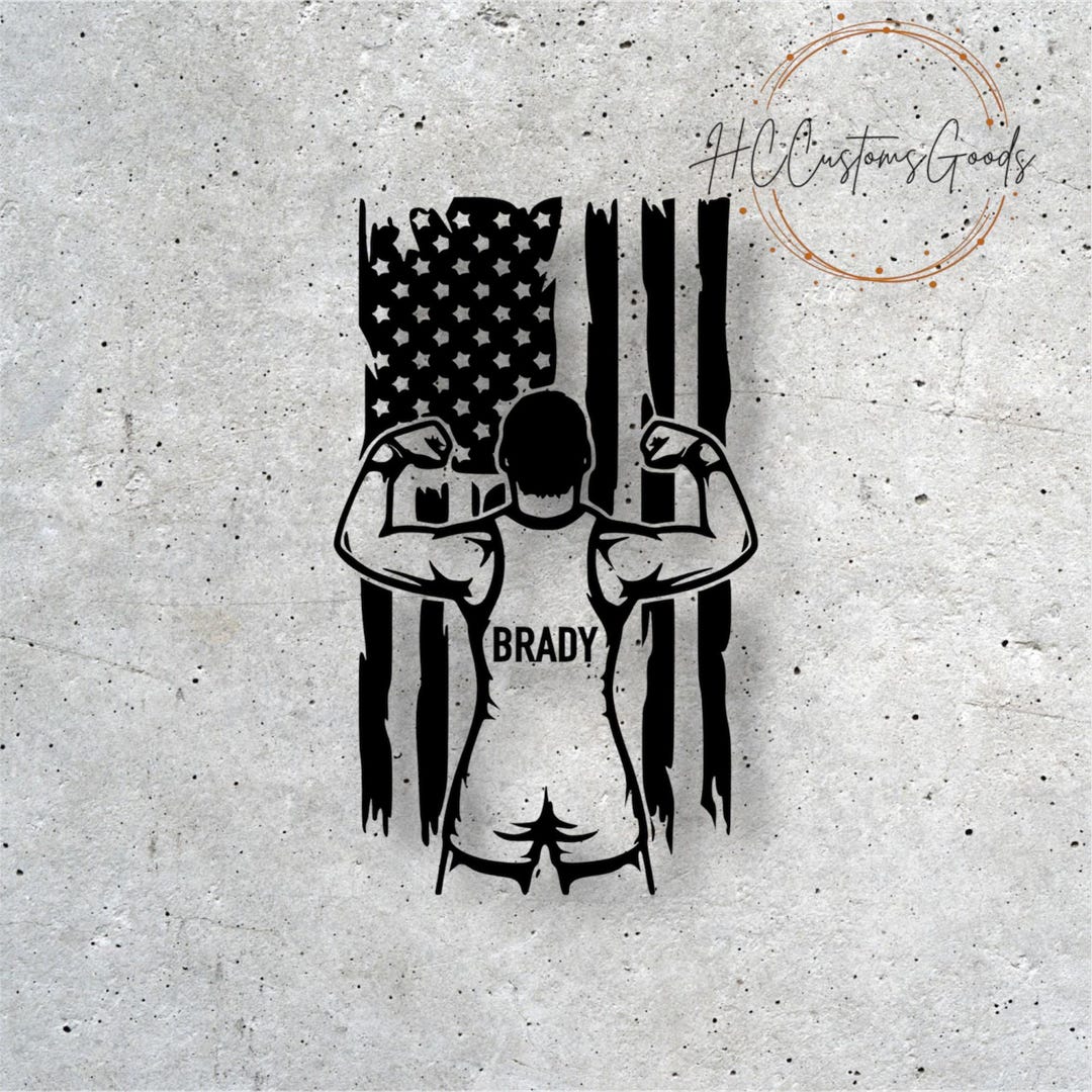 Wrestling Decal | American Flag Wrestler, Sports Window Decal - Etsy