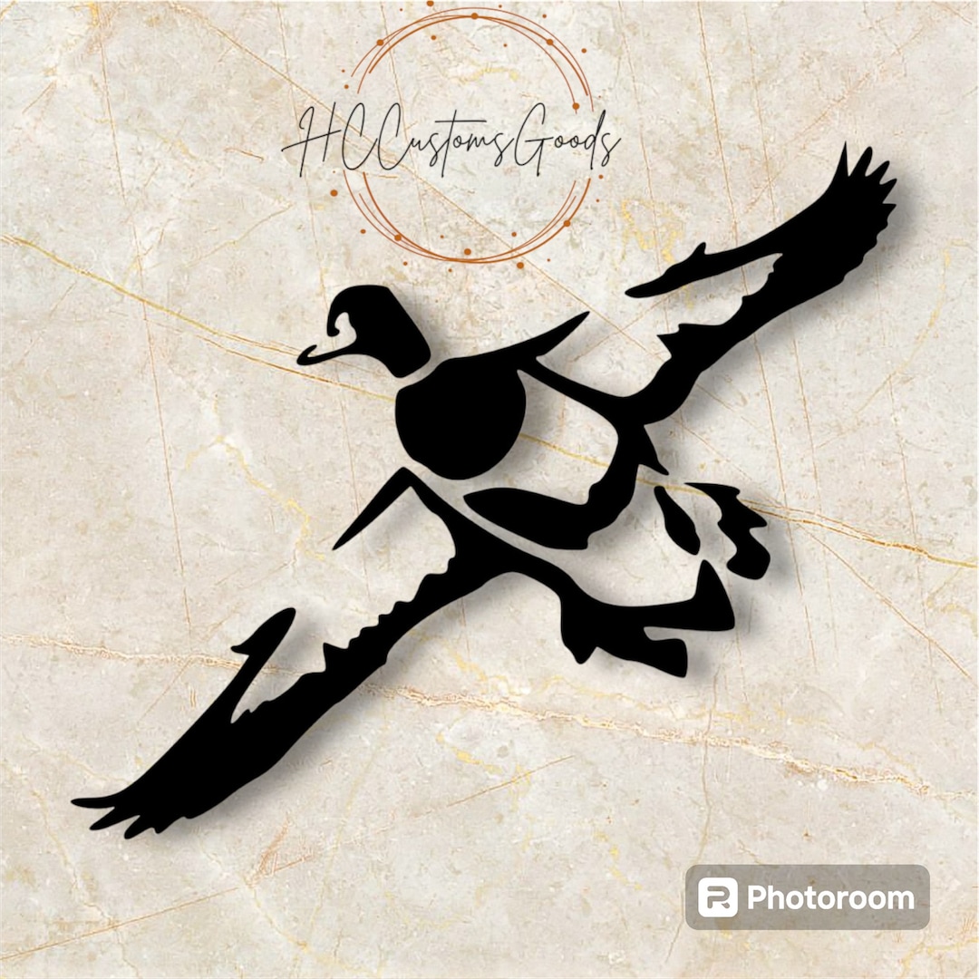 Flying Duck Hunting Decal | Hunting Decals | Vinyl Decal | Hunting ...