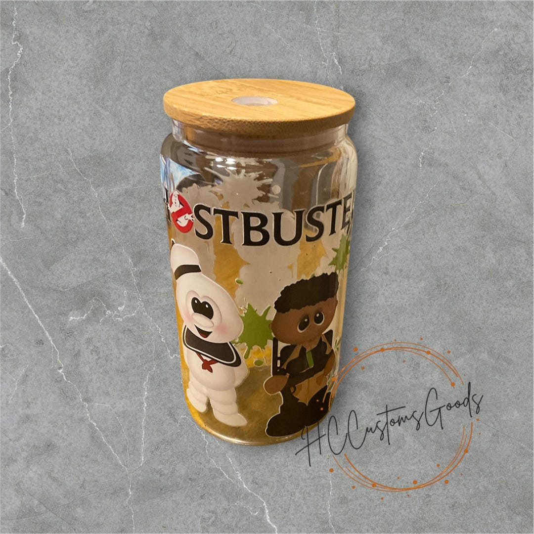 Ghostbusters Glass Cup | 16 Fl Oz | Ghostbuster Inspired | 80's Movie ...