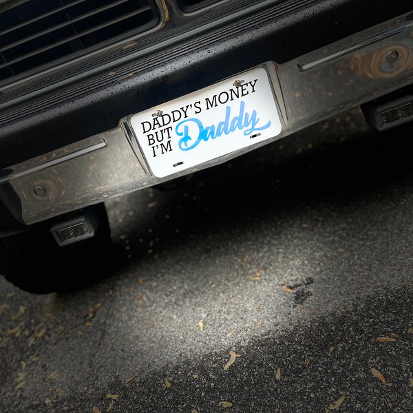 Daddys Money but Im Daddy Plate - Etsy