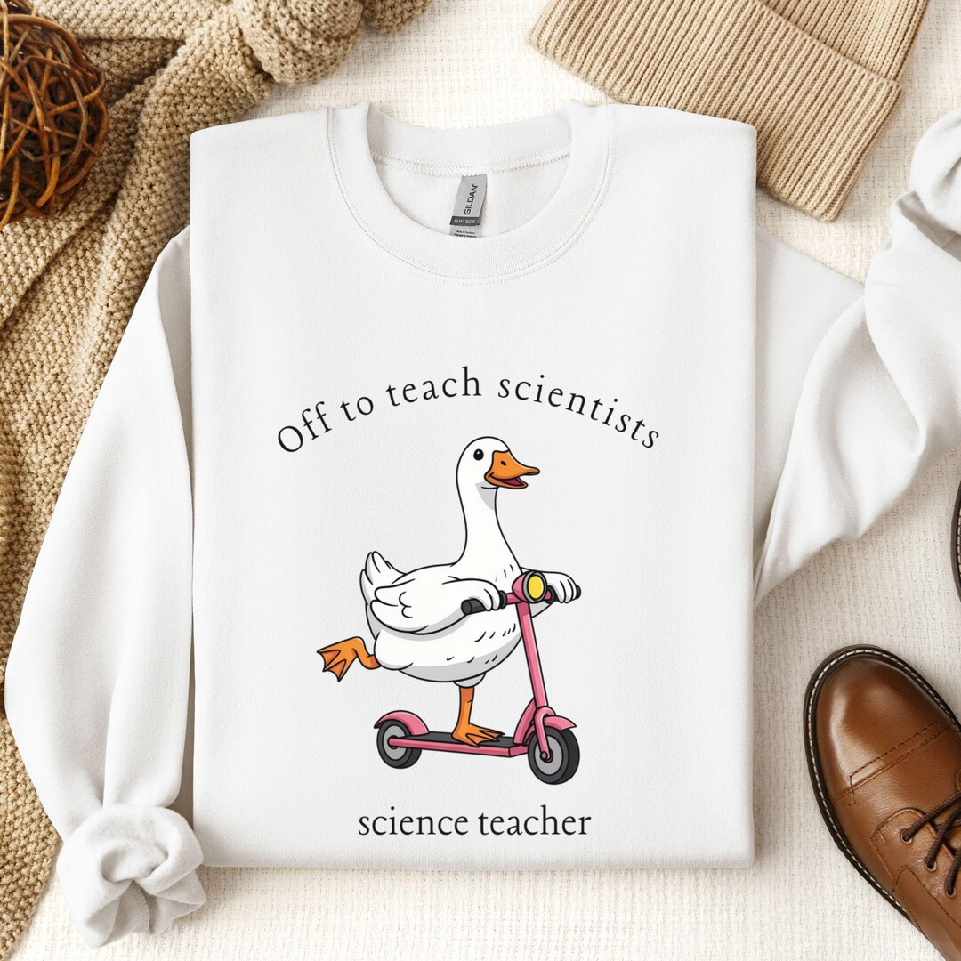 Silly Goose Sweater, Science Teacher Sweater, Back to School Sweater ...