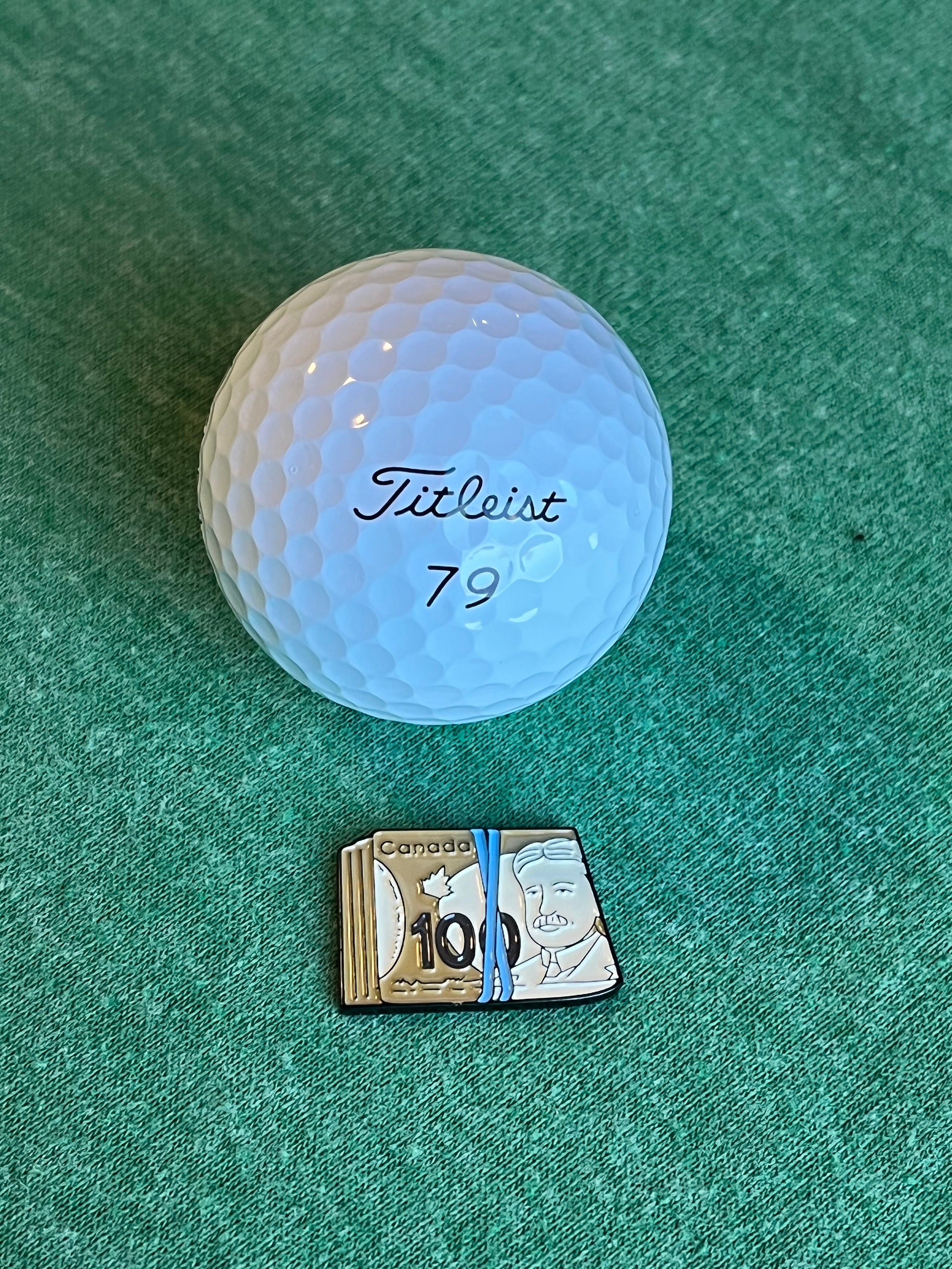 Money Hundred Dollar Bills Golf Ball Marker | Golf Accessory ...