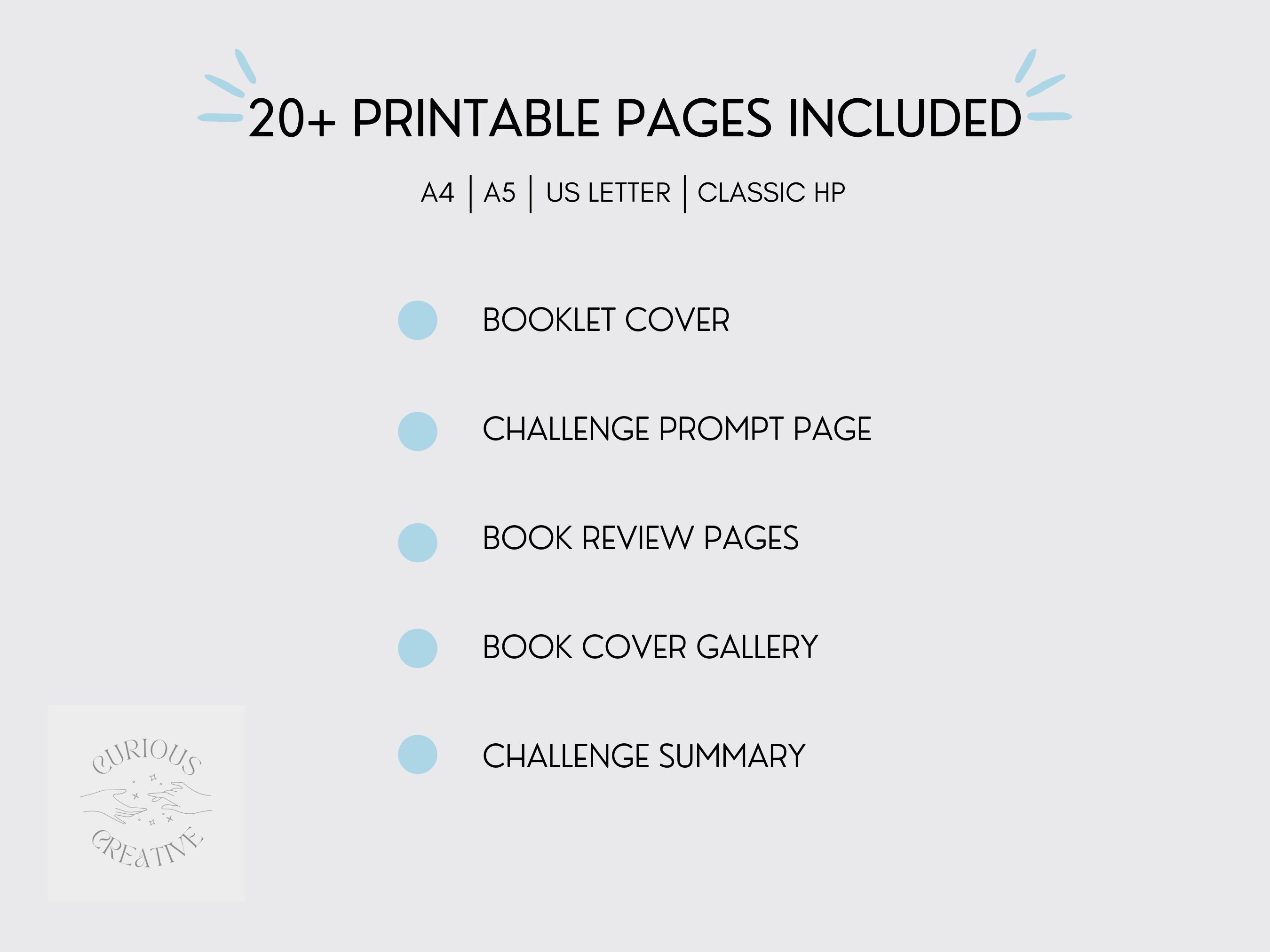 Reading Challenge Printable Reading Tracker Book Tracker Book Review ...