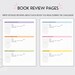 Reading Challenge Printable | Reading Tracker | Book Tracker | Book ...