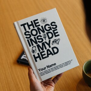 Personalized Songwriting Notebook: Custom Lyric Hardcover Journal - Etsy