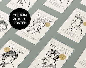 Emily Dickinson Poster authors Series Writer Aesthetic Wall - Etsy