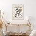 Charles Dickens Poster: Literary Wall Art, Author Gift - Etsy