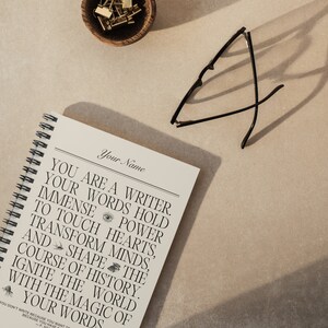 Personalized Writer's Notebook: Motivational Journal, Author Gift ...