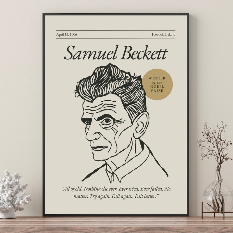 Samuel Beckett - Etsy