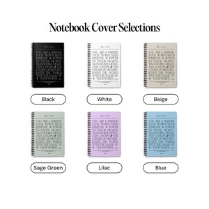 Personalized Writer's Notebook: Motivational Journal, Author Gift ...