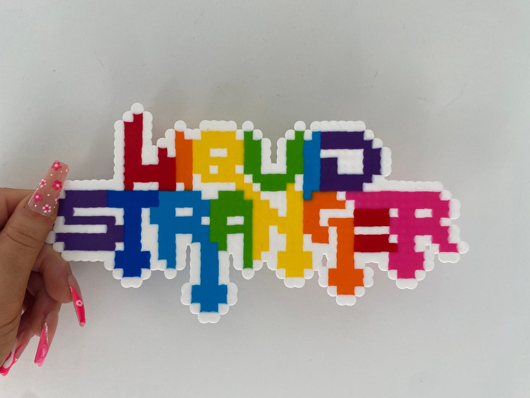 Liquid Stranger Perler Necklace - Etsy