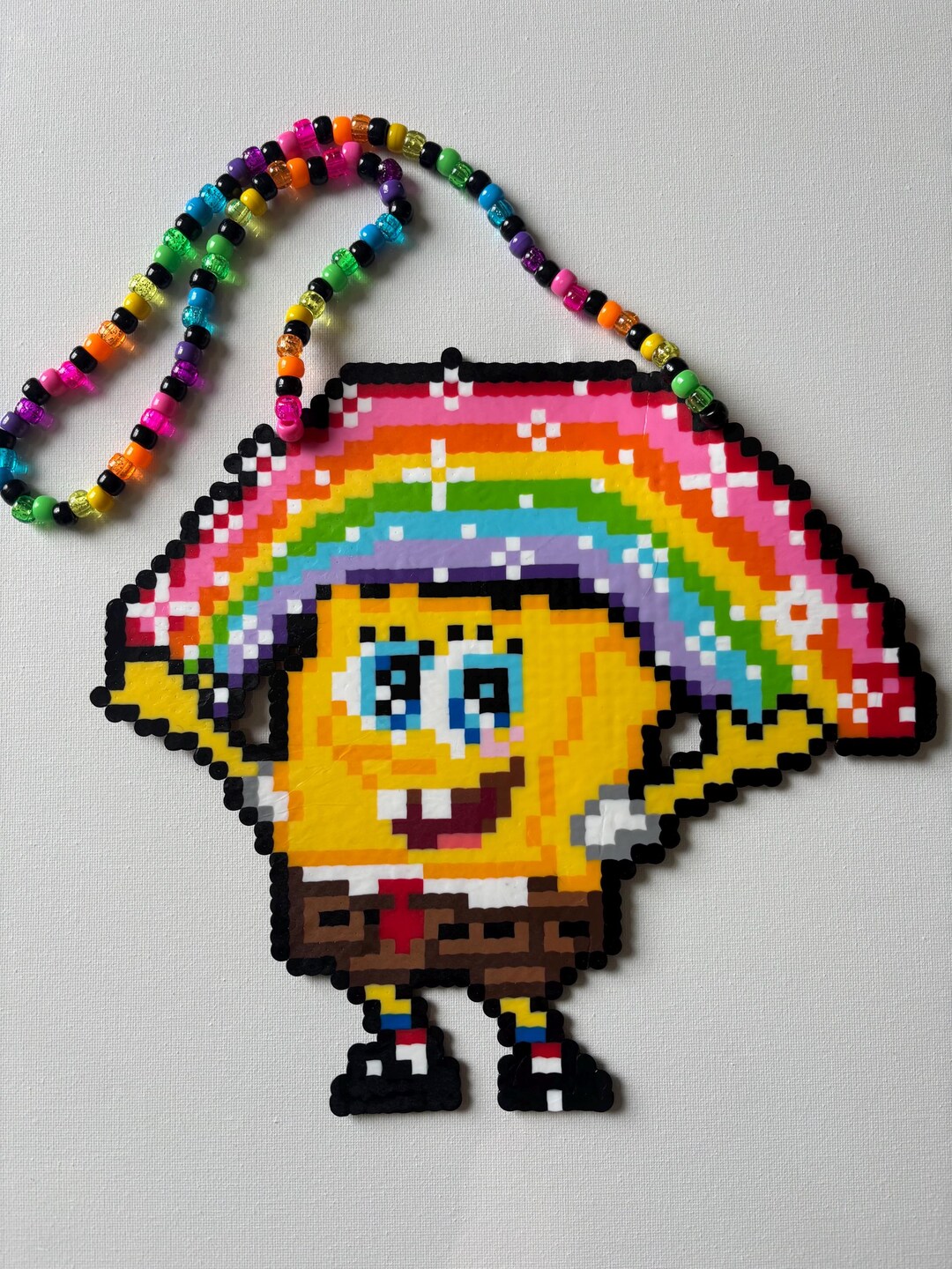 Character Perler Necklace - Etsy