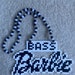 RAVE or BASS Barbie Perler Necklace - Etsy