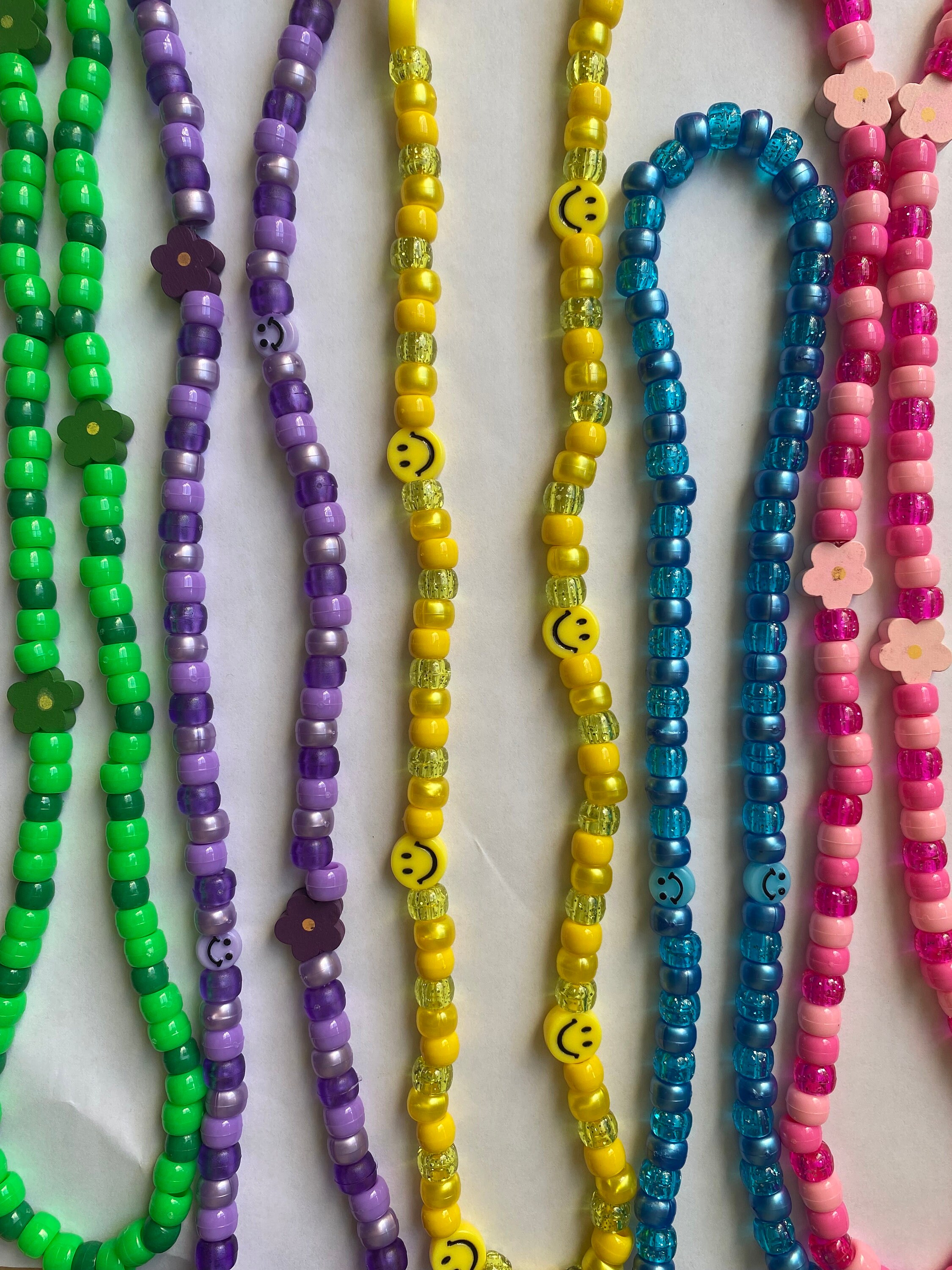 Care Bear Perler Necklace - Etsy