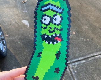 Perler Beads Rick - Etsy