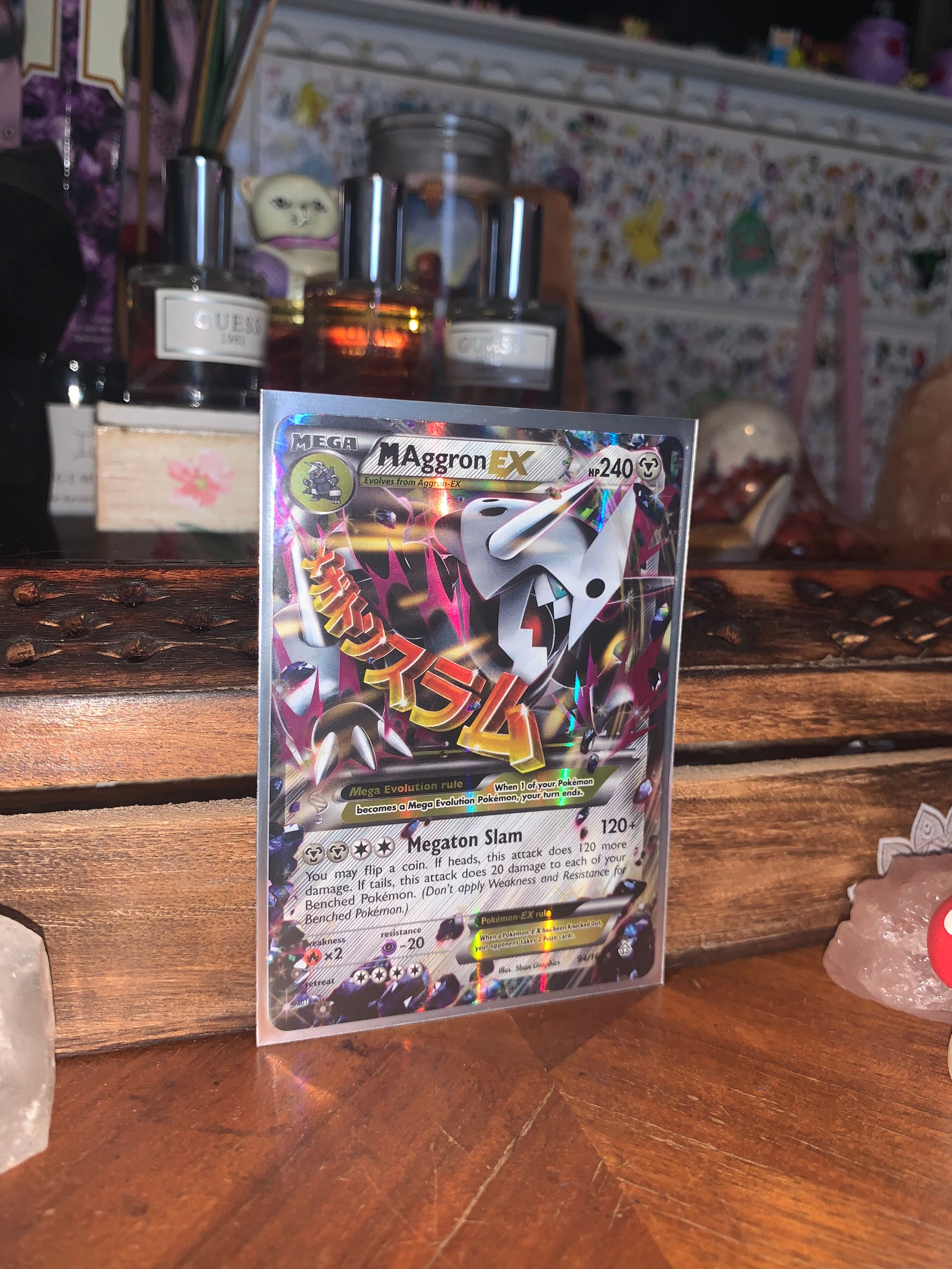 Pokemon Mega Aggron Card